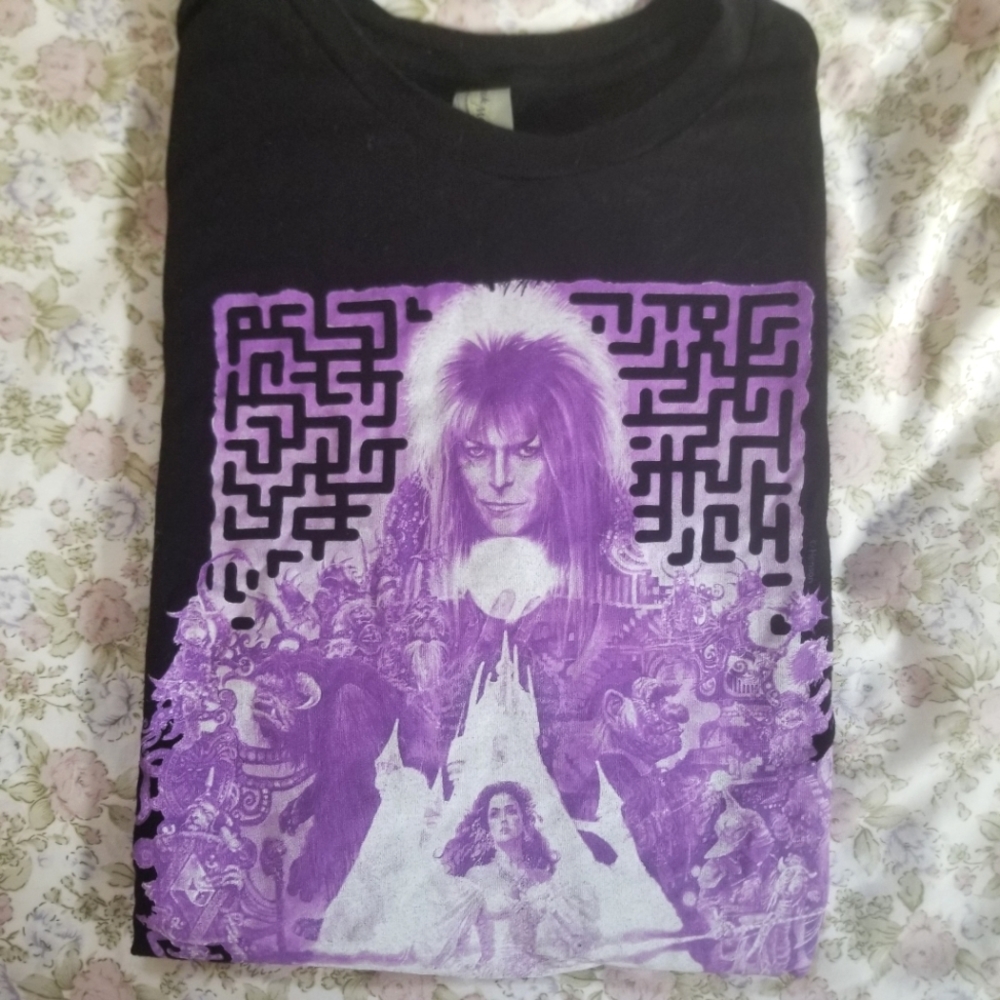 Labyrinth David Bowie Graphic Tee - Gem